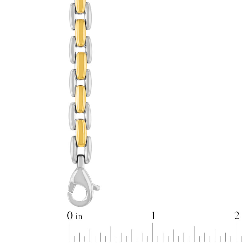 High Polish Yellow FInish Stainless Steel Chain - TS4984